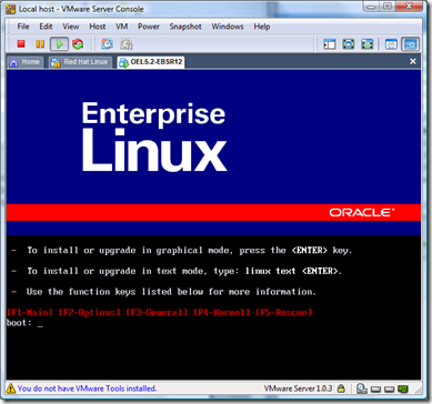 Oracle Apps Blog: VMWare Tip – Installing an OS from ISO images